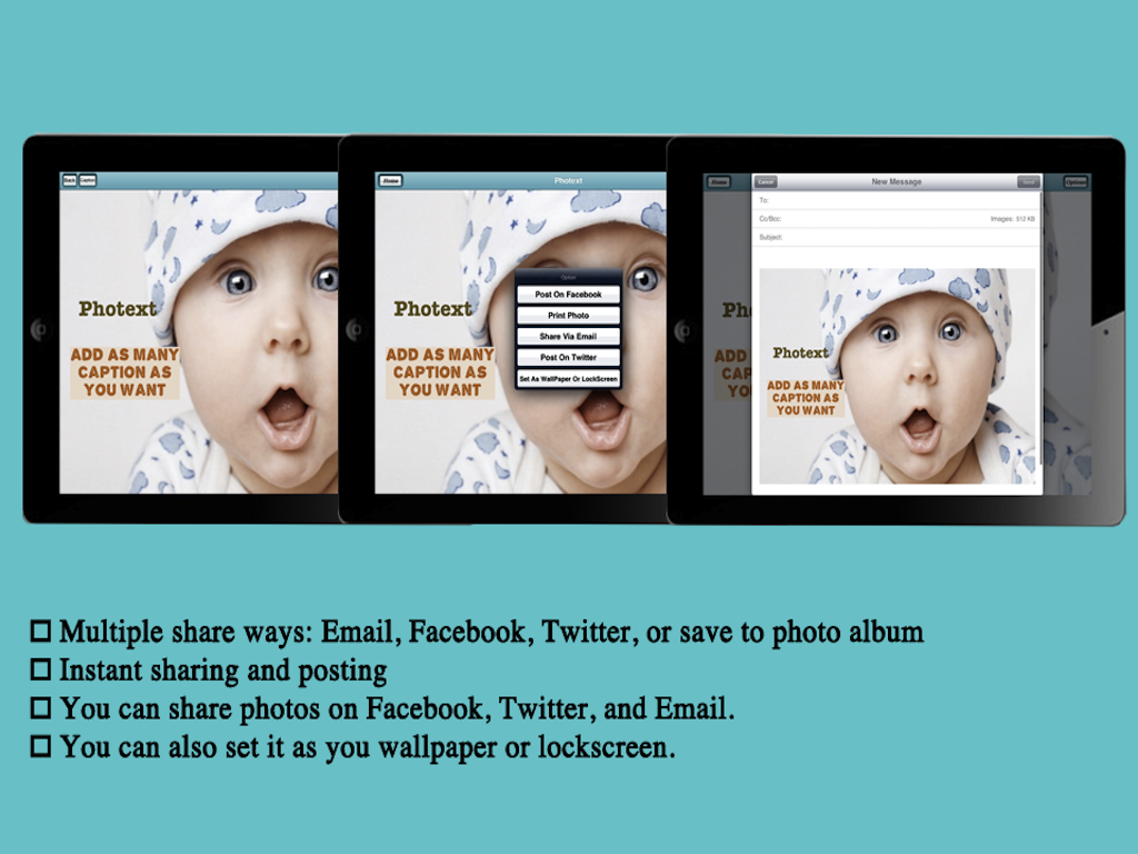 Photext - Add Captions to your pictures iPhone | iPod | iPad ... Photext - Add Captions to your pictures iPhone | iPod | iPad ...